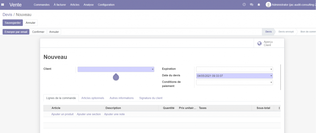 Connexion - jac audit consulting